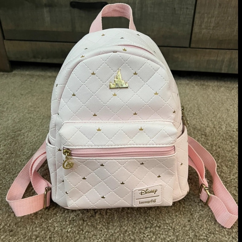 Pink Loungefly Mini Backpack Disney - Gem